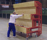 Stackable & Portable Spectator Seating | Sports Facilities Group